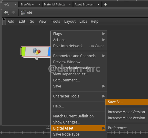 [Houdini]HDA (Digital Asset) Notes